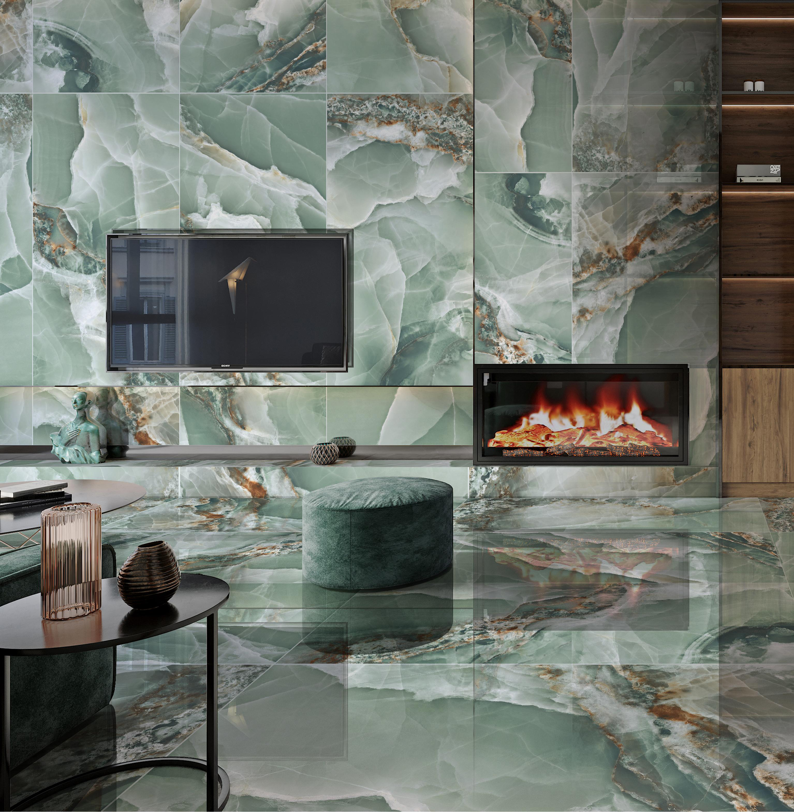 Marble Look Ceramic Tile